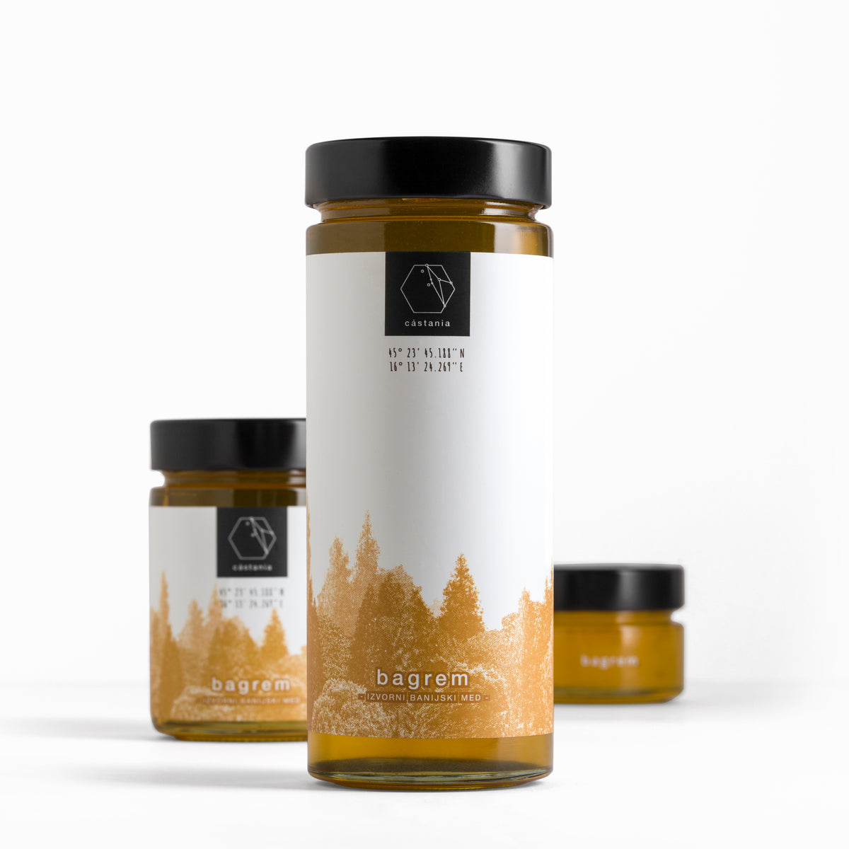 Premium bagremov med 815 g – Castania.hr